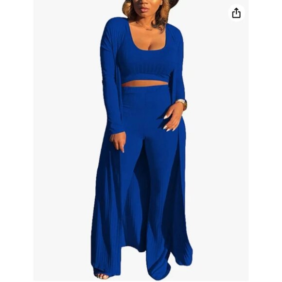 UNBRANDED | Pants & Jumpsuits | Nwt Womens Cropped Tank Duster Pants ...